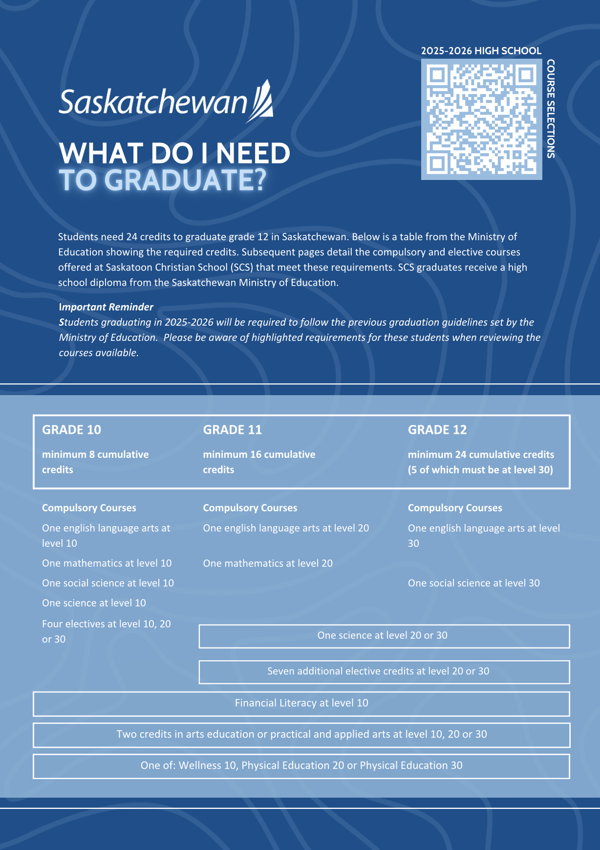 High School - Saskatoon Christian School